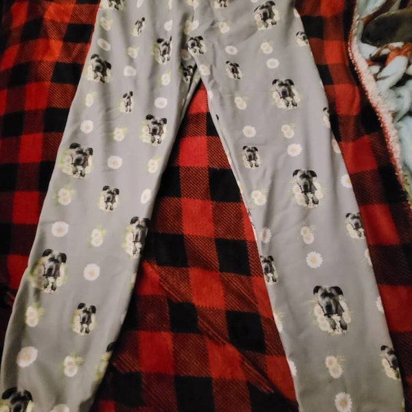 Wolf Pajama Pants, White Wolves Pjs, Wolf Lover Gift for Christmas Gift ...