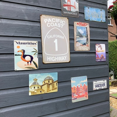 Vintage Visit Japan Metal Sign Japanese Sign Vintage Sign - Etsy