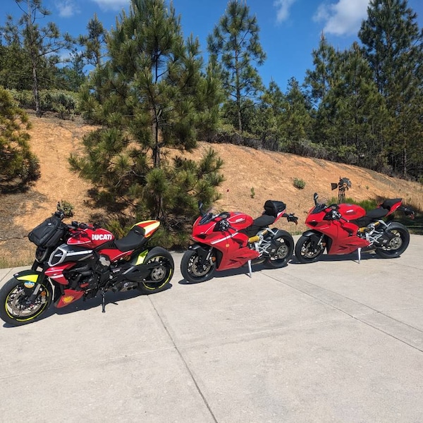 Reflective Motorcycle Wheel Stickers Decals Set Rim Tape Stripes Race ...