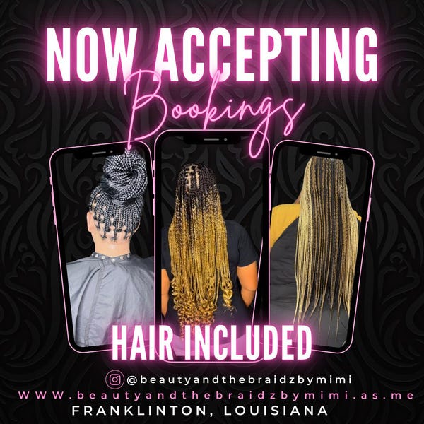 Now Accepting Bookings Flyer, DIY Book Now Appointments Available Hair ...