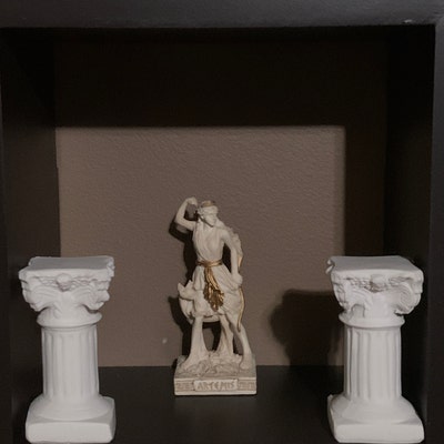 Vintage Artemis Mini Statue Small Hand-painted Ancient Greek - Etsy