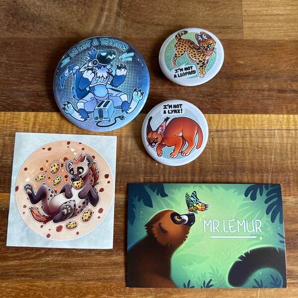 Protogen & Sergal - MAGNET / BIG BADGE: Protogen is Not a Toaster and ...