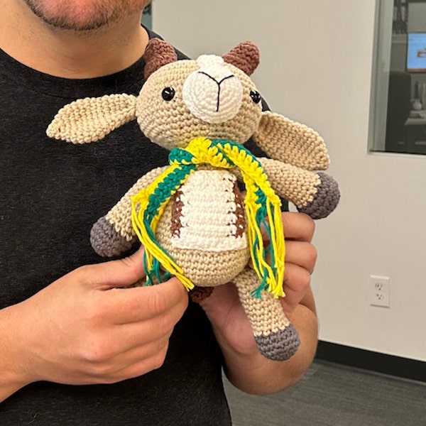 Crochet Gazelle Pattern, Amigurumi Springbok, Low Sew Gazelle Pattern ...