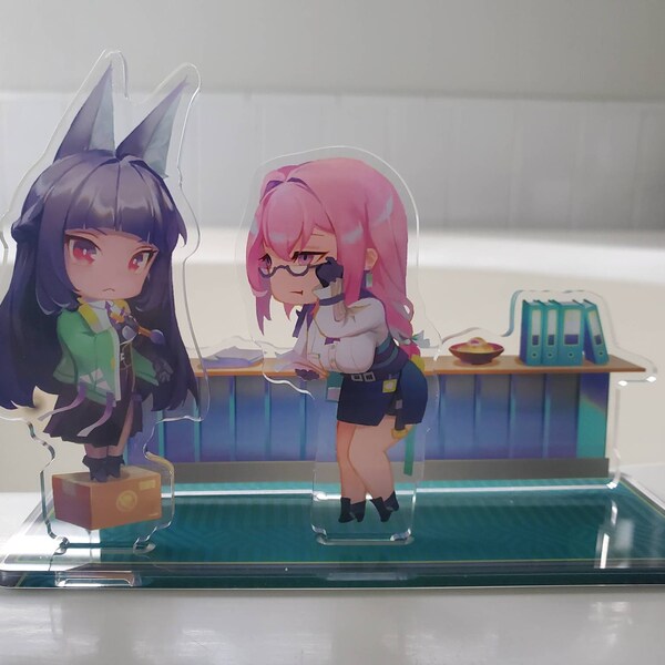 Zenless Zone Zero - Burnice Matte Sticker - Etsy