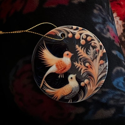 French Bull Dog Christmas Ornament Ceramic Ornaments - Etsy