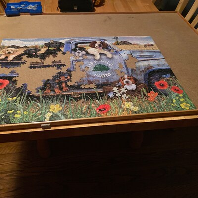 Accessory Jigsaw Puzzle Press Board Easel Adjust Angle Tilt Slant ...