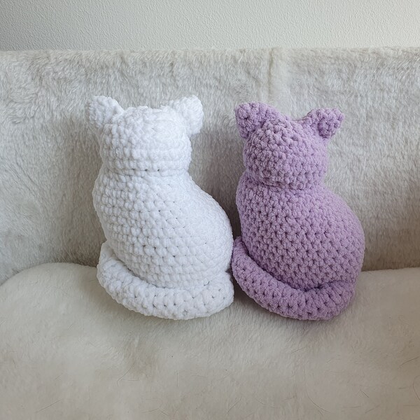 Sitting Cat Crochet Pattern PDF - Etsy