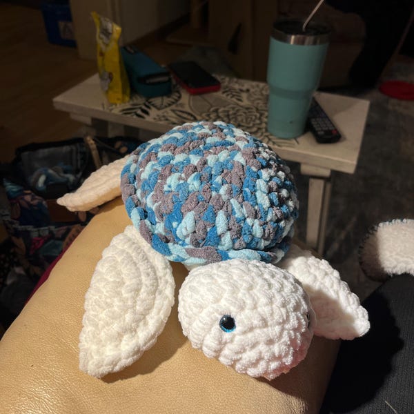 Fred the Sea Turtle Crochet Pattern PDF Download Includes Follow Along ...