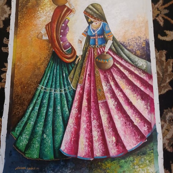 Basant (street View) --pakistani/indian Art - Etsy
