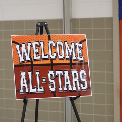 Basketball Party Sign Printables It's Game Time Sign Digital Downloads ...