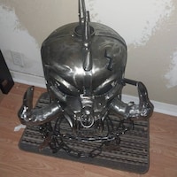 R2D2 Wood Burner R2D2 Fire Pit R2D2 Worlds Favourite Droid Metal Art ...