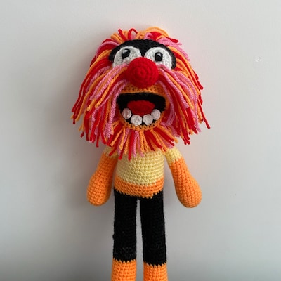 ANIMAL Muppet PDF Crochet Pattern the Muppet Show the Electric Mayhem ...