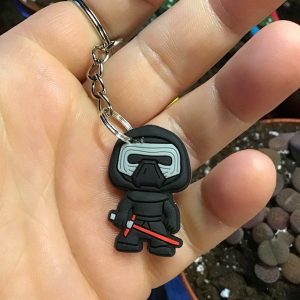 Star Wars Keyrings/keychains | Cartoon Cute Emo Kids Goth Fun Jedi ...