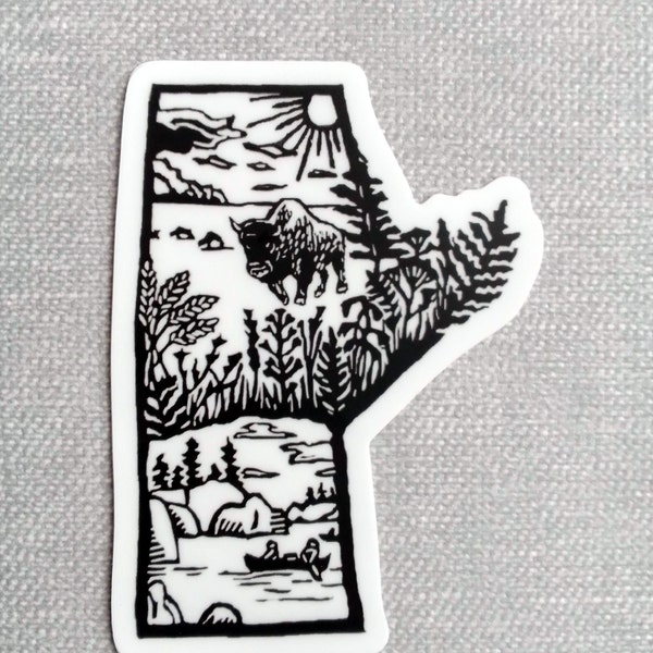 Fellowship Sticker Lotr Fanart Design Waterproof Art Sticker Linocut ...