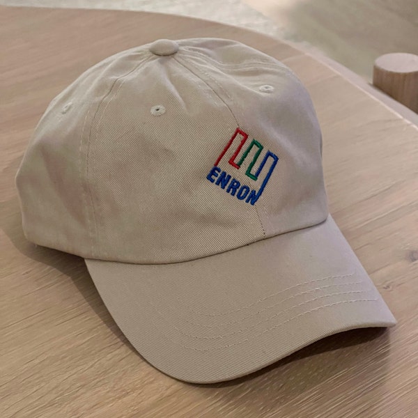 Enron Embroidered Logo Dad Cap - Etsy