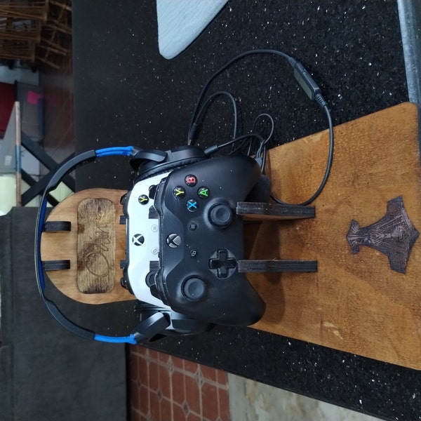 Controller and Headphone Stand, Instant Download File for Laser Cutting ...