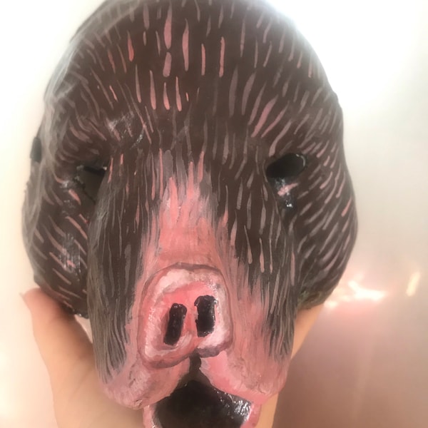 Bengal Tiger Mask, Unique Mask, Animal Mask, Paper Mache, Wearable - Etsy