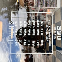 Custom Storefront Window Sticker Business Hours Vinyl Decal for Store ...