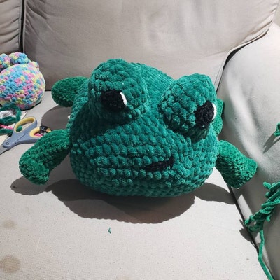Giant Frog Crochet Pattern - Etsy