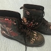 Combat Boots the Wizard of Oz Gifts 102 Green Women's Hipster Boots ...