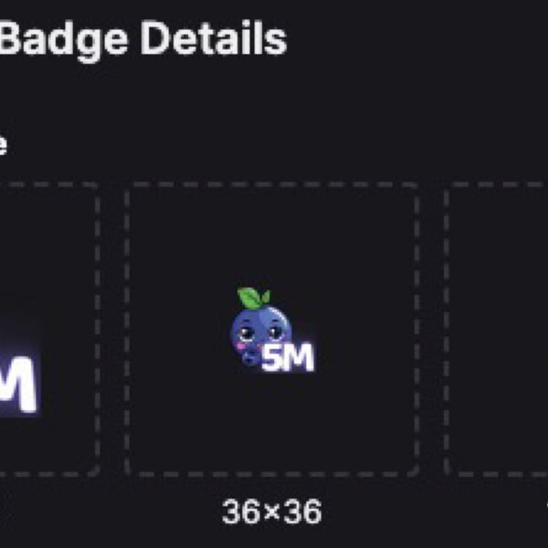 Blue Neon Mod Love Emote | Twitch Emote | Kick Emote | Discord Emote ...