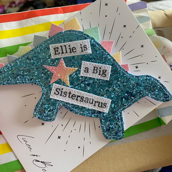 Dinosaur Big Brother/sister Badge. Big Brothersaurus, Big Sistersaurus ...
