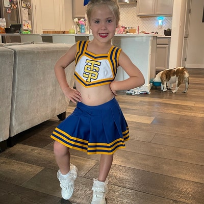 Cheerleader Uniforms Girls Size C4 Toddler Child Cheer - Etsy