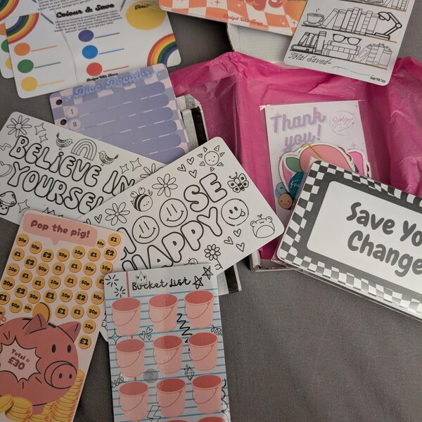 Snakes and Ladders Saving Challenge Game - Saving Tracker for A6 Budget ...