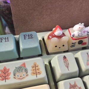 Bubble Tea Boba Keycap Artisan Keycap - Etsy
