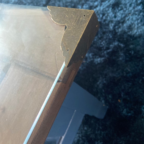 Pack of 8 X 32mm Mirror Picture Corners Clips Clamps Mount Brackets ...