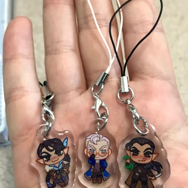 1in Critical Vox Machina Mini Charms (RESTOCKED!) - Etsy