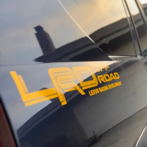 TRD PRO Toyota Racing Development Decals 18 X 2.7 - Etsy