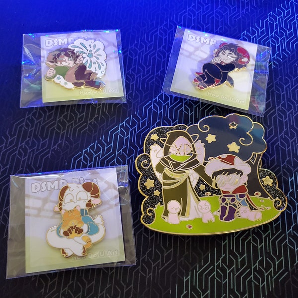 Dream SMP Enamel Pins (batch #2) - Etsy