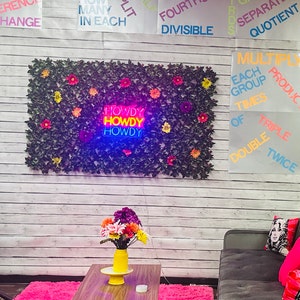 Sound Wave Neon Sign LED Neon Light Sign for Music Room Bedroom Sound ...