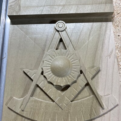 Masonic, 3d STL Model for CNC Router, Artcam, Vetric, Engraver, Relief ...