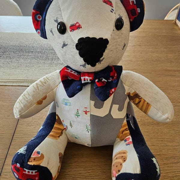 Handmade Keepsake Memory Bear Baby Clothing Memorial Gift - Etsy
