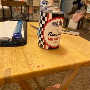 Motor Oil Can Wrappers Party Decoration Race Car Instant Printable - Etsy