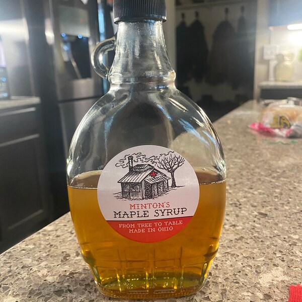 Custom Sugar Shack Maple Syrup Labels for Backyard Sugaring Gifts ...