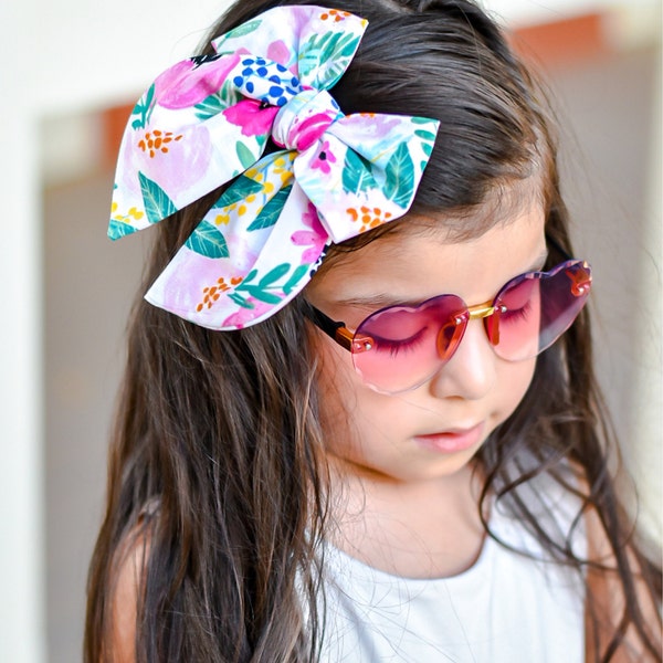 Cow Print Hair Bows for Girls, Western Fable Bows for Girls, Fable Bows ...