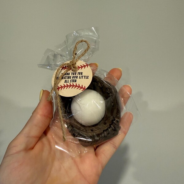 Baseball Soap Favors - Sports Fan Play Party Decorations, Ball Themed ...