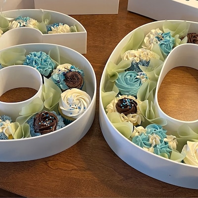 Fillable Letters Numbers Trays for Charcuteries Candies Sweets Baked ...