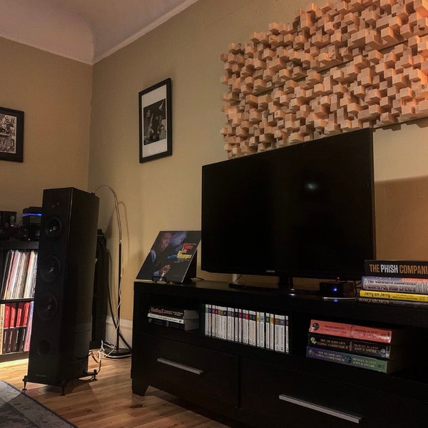 Genuine Wood Sound Diffusers - 34" X 24" (2 Pack + FREE SHIPPING in USA ...