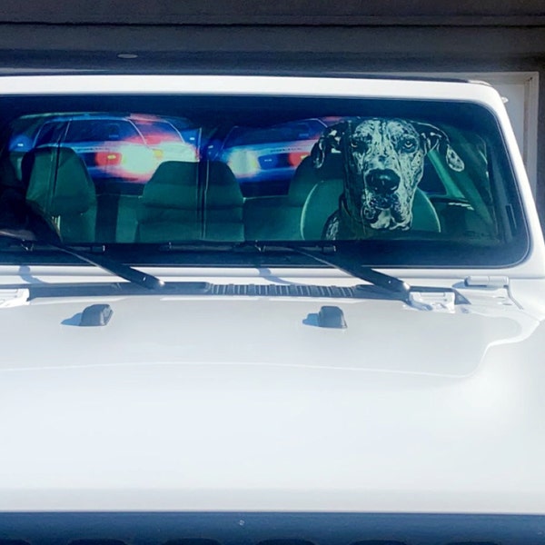 Car Sun Shade, Auto Sun Shade, Custom Dog Car Sun Shade, Custom Dog Car ...