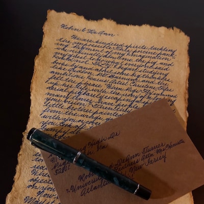 Antique Handwritten Letter Service Special Gift for Any Occasion ...