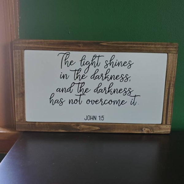 Christian Office Sign, Scripture Wall Art, Farmhouse Wood Sign, Working ...