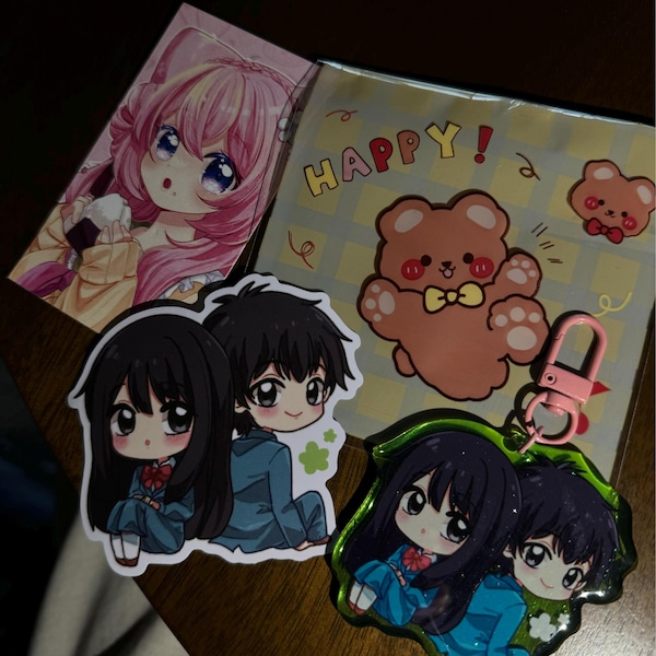 Shoujo Anime STICKERS: Akatsuki No Yona, Apothecary Diaries, Kimi Ni ...