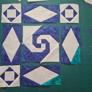 PATTERN - QOV® Ribbons & Stars Quilt Pattern. Finished Size: 60 X 72 ...