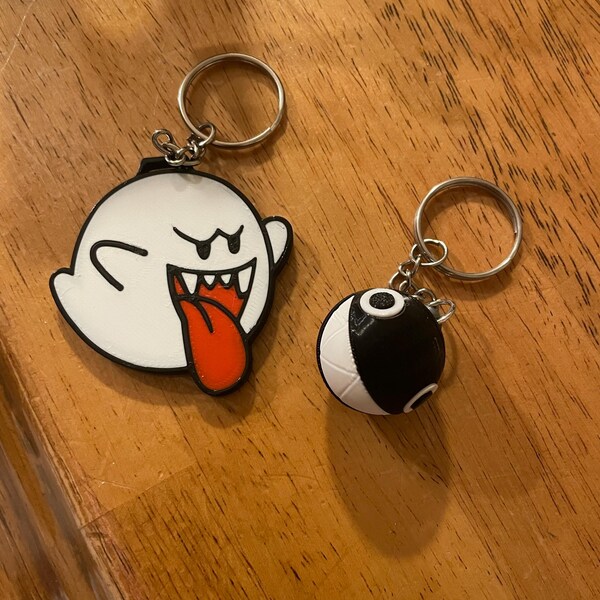 Chain Chomp 3D Printed Keychain - Etsy