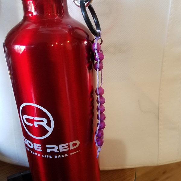 Personalized Water Bottle Counter / Water Refill Tracker Beads / Water ...