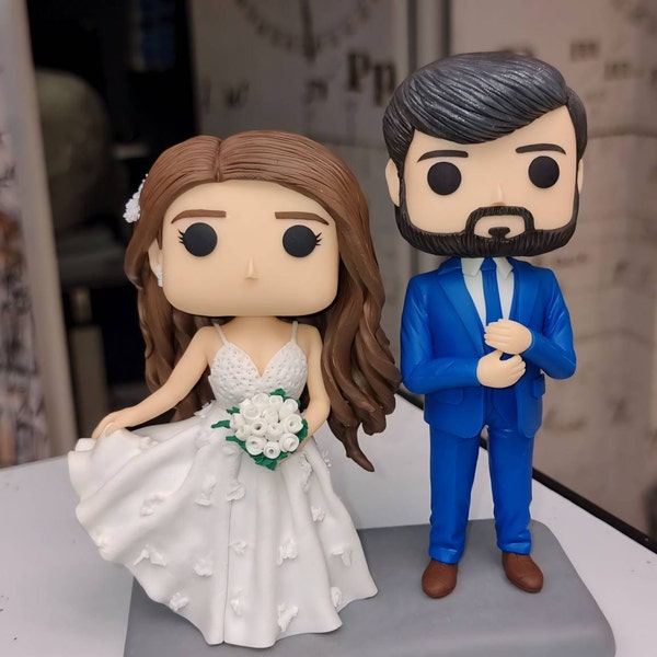 Custom Funko Pop Couple, Personalized Wedding Gift Funko, 3D Portrait ...